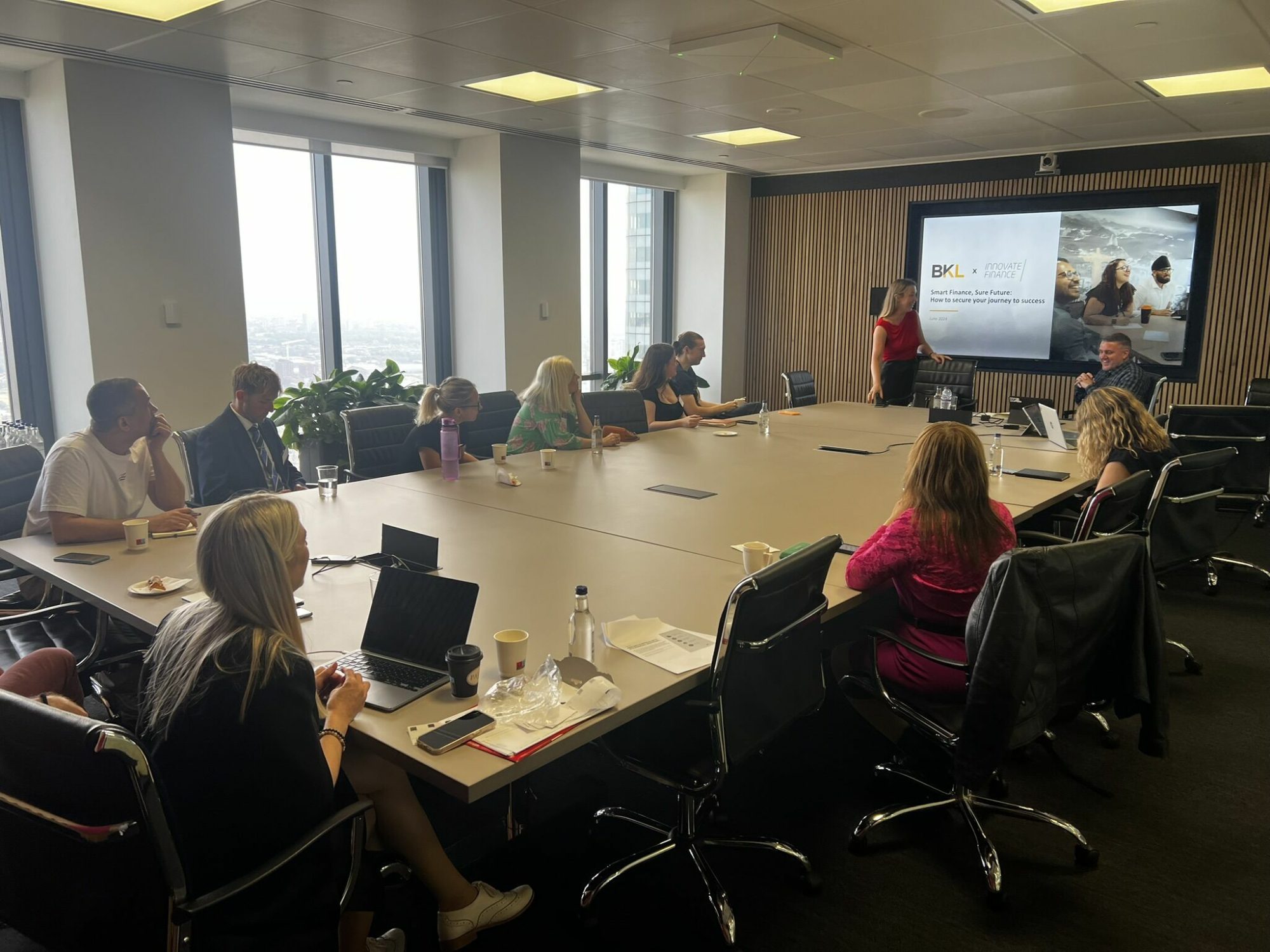 Fintech Breakfast Roundtable with Innovate Finance - BKL